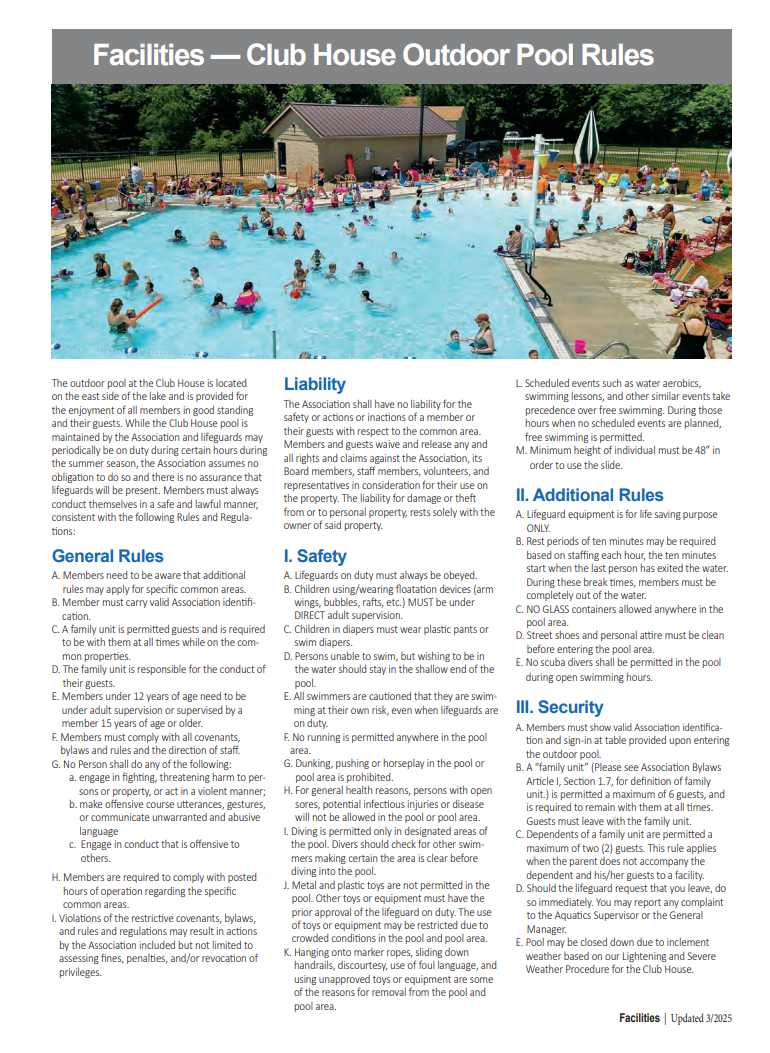 Rules | Apple Valley Property Owners Association